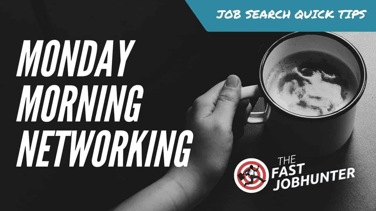 Monday Morning Networking - (Quick Tip)
